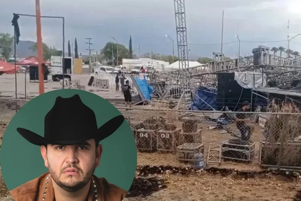 Colapsa escenario en feria de Chihuahua previo a show de Edén Muñoz ...